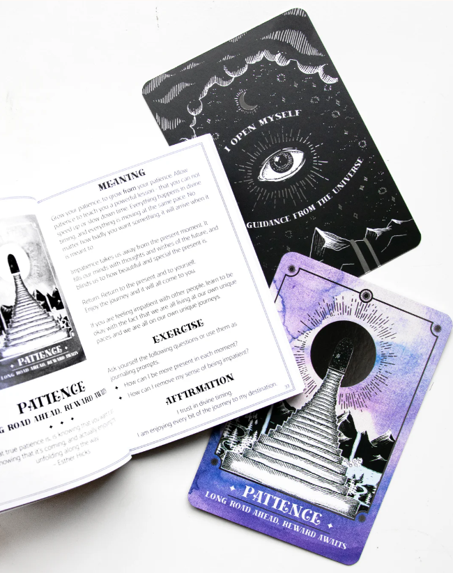 Cosmic Guidance Oracle Deck by Dreamy Moons – Crystal Arcana