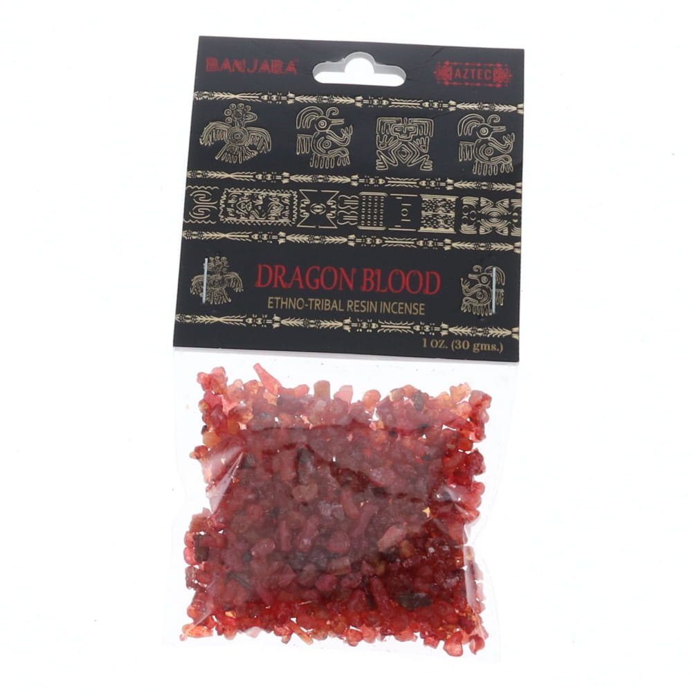 Banjara Loose Resin - Dragon Blood 30gms – Crystal Arcana