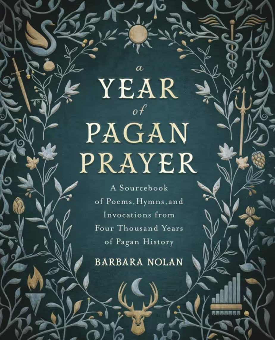 A Year of Pagan Prayer Book by Barbara Nolan – Crystal Arcana