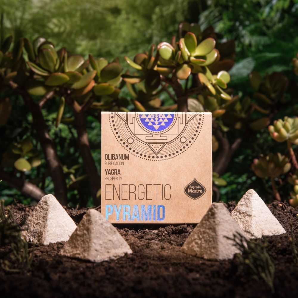 Energetic Pyramid Incense - Yagra – Crystal Arcana