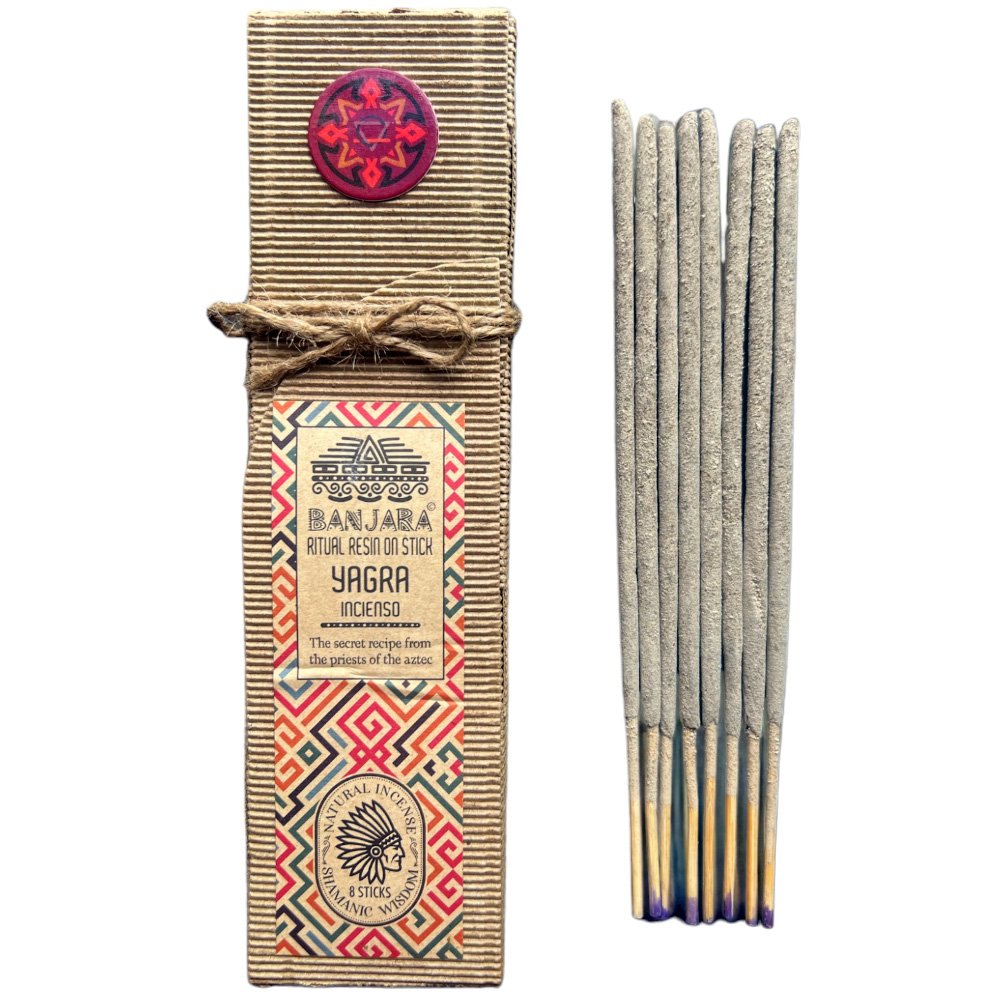 Shamanic Wisdom Premium Ritual Incense - Yagra – Crystal Arcana