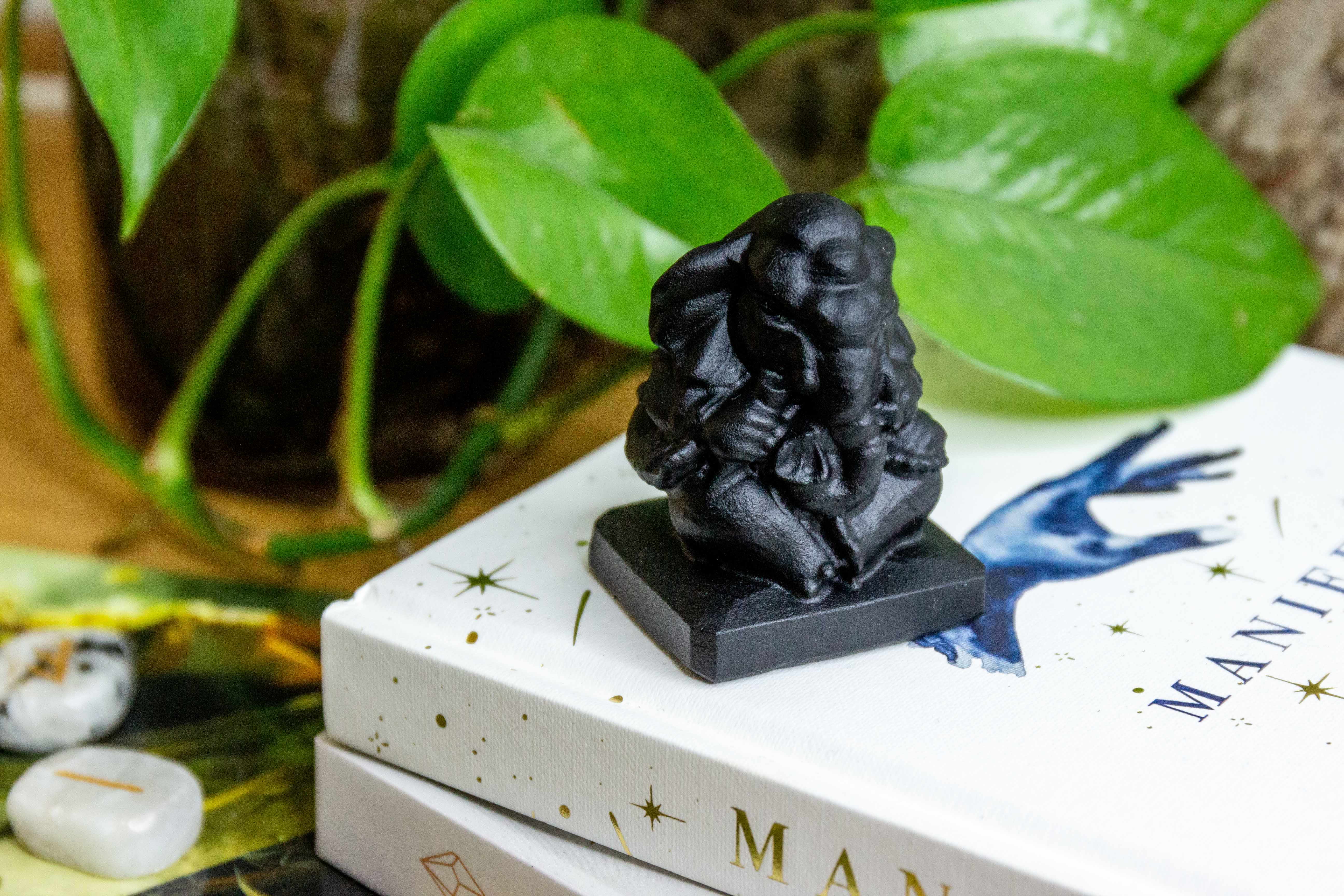 Obsidian Carving - Ganesh – Crystal Arcana