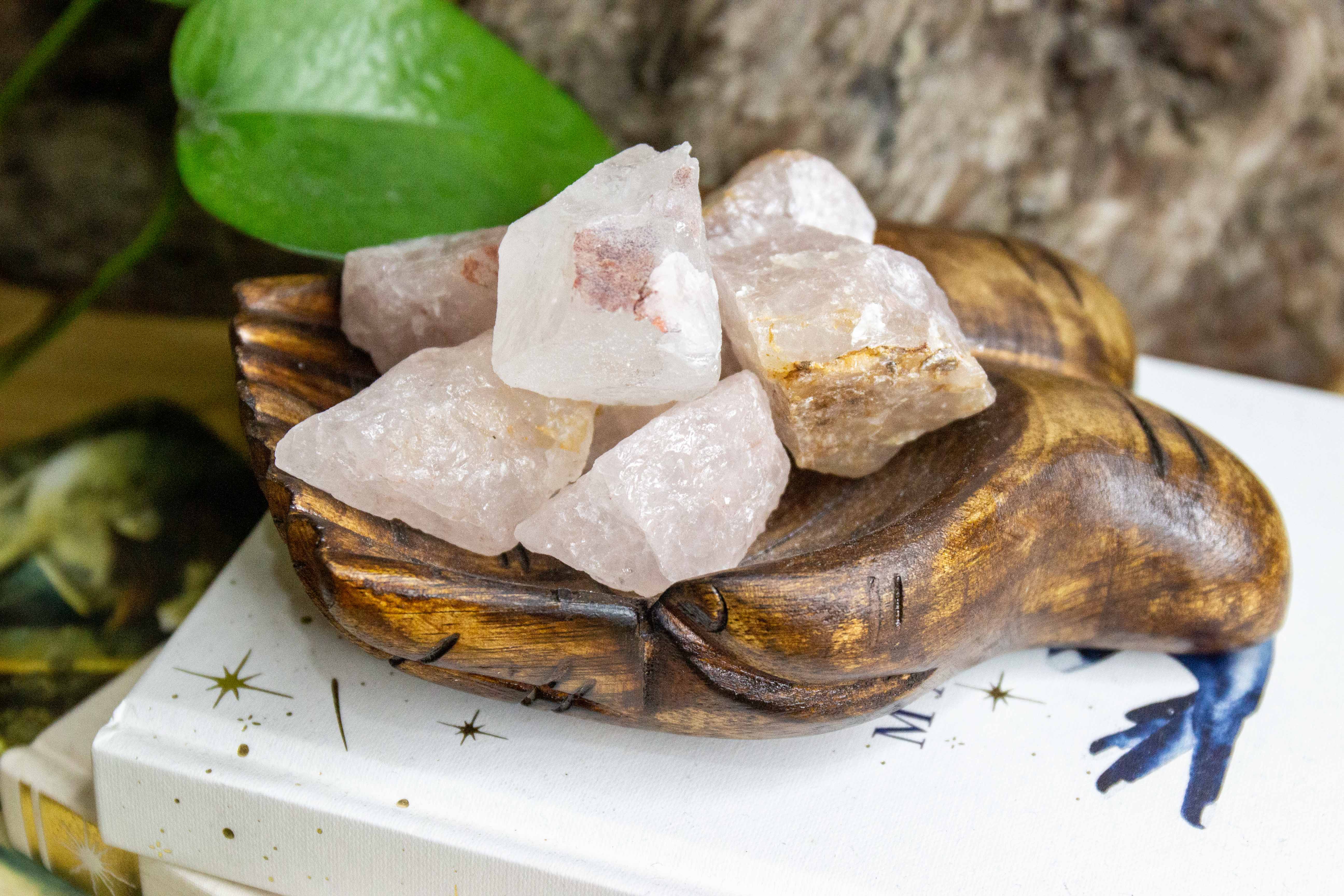 Morganite Rough – Crystal Arcana