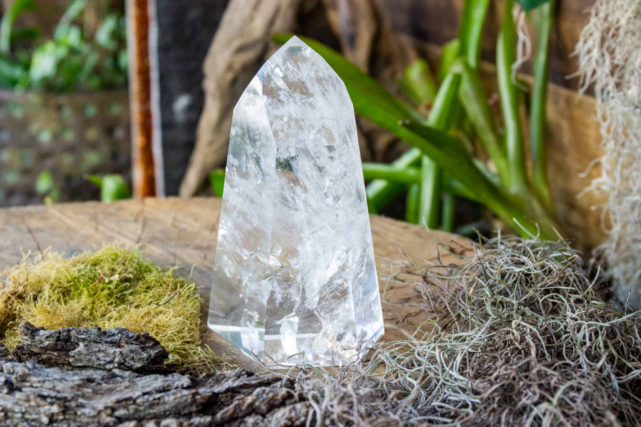 Clear Quartz Tower (15.5cm) – Crystal Arcana