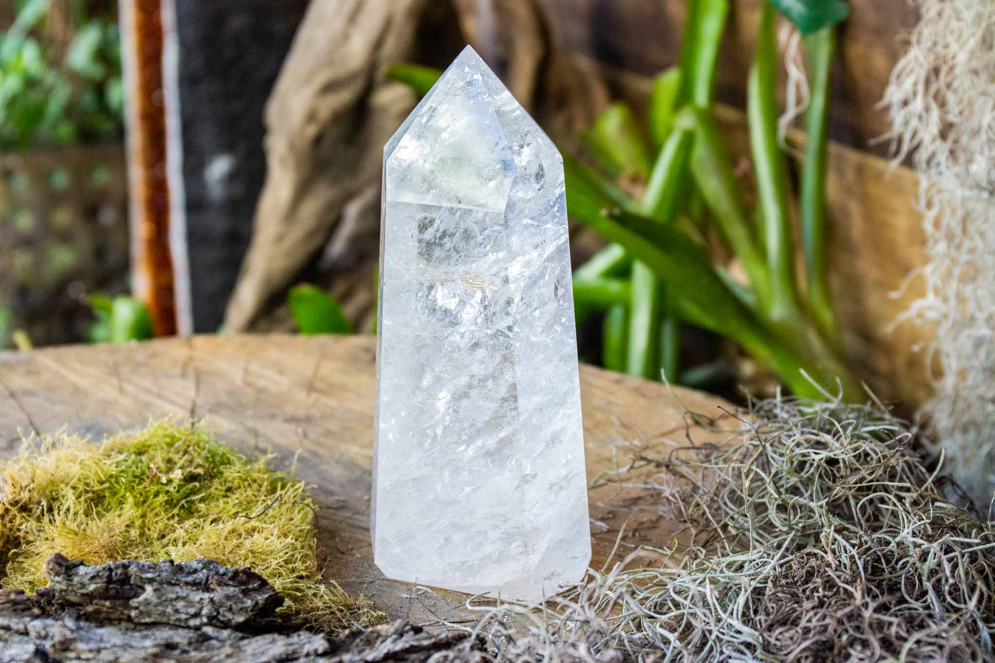 Clear Quartz Tower (16.5cm) – Crystal Arcana